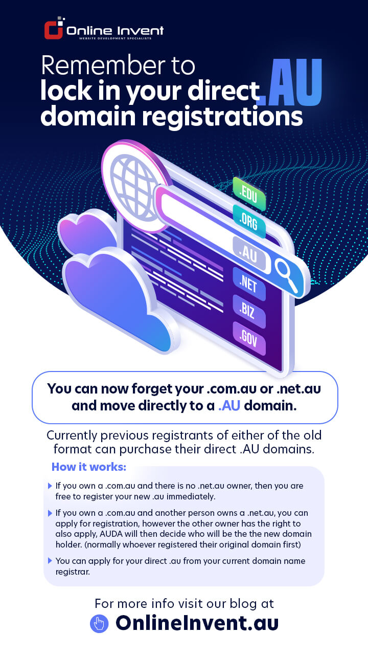 AUDA Launches New Direct .AU Domains – Online Invent Blog